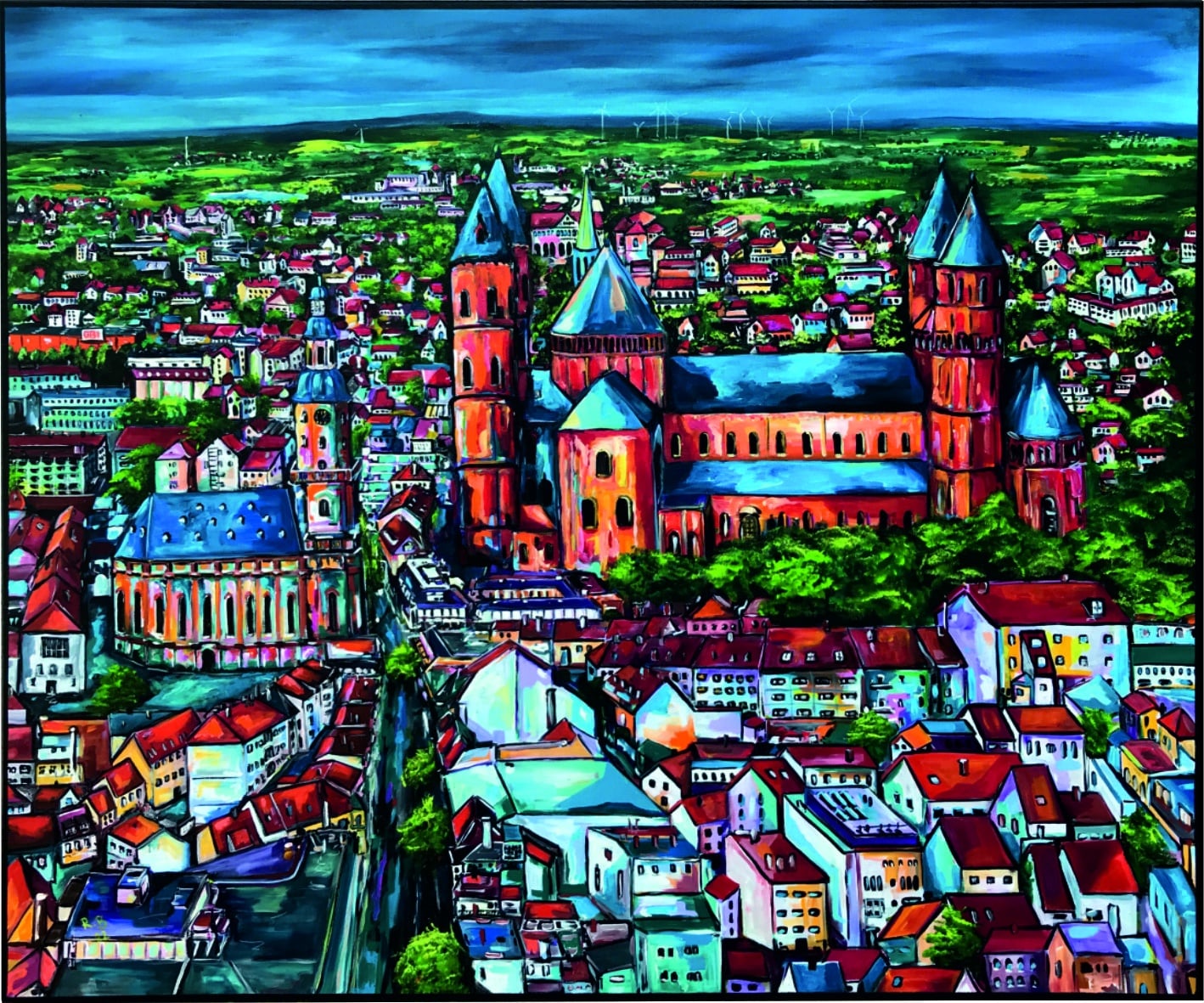 „Worms in Farbe“ von Robert Bitsch im Wormser - CityGuide